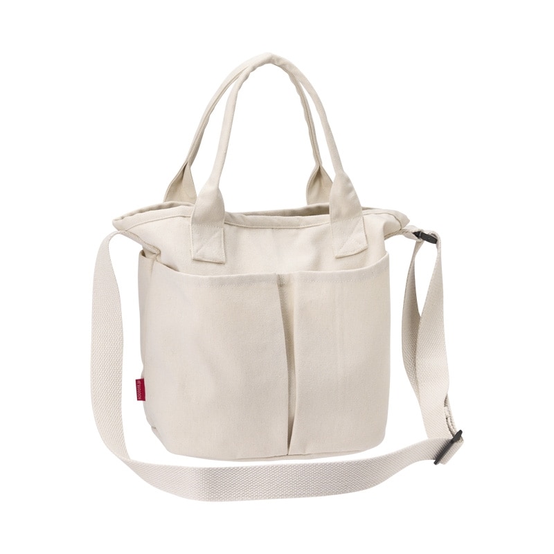 スヌーピー PEANUTS ROOTOTE ルートート 2WAY 刺しゅうトートバッグ アイボリー(アイボリー): 通常| プラザオンラインストア