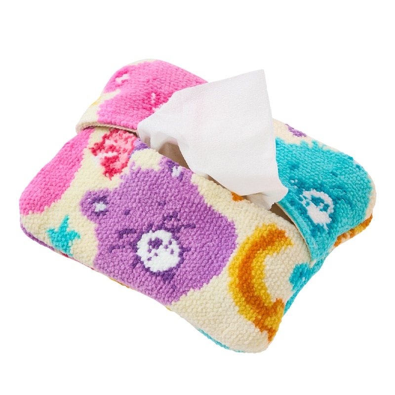 【オンライン限定】Care Bears ケアベア シェニールティッシュケース(ティッシュケース): 通常| プラザオンラインストア
