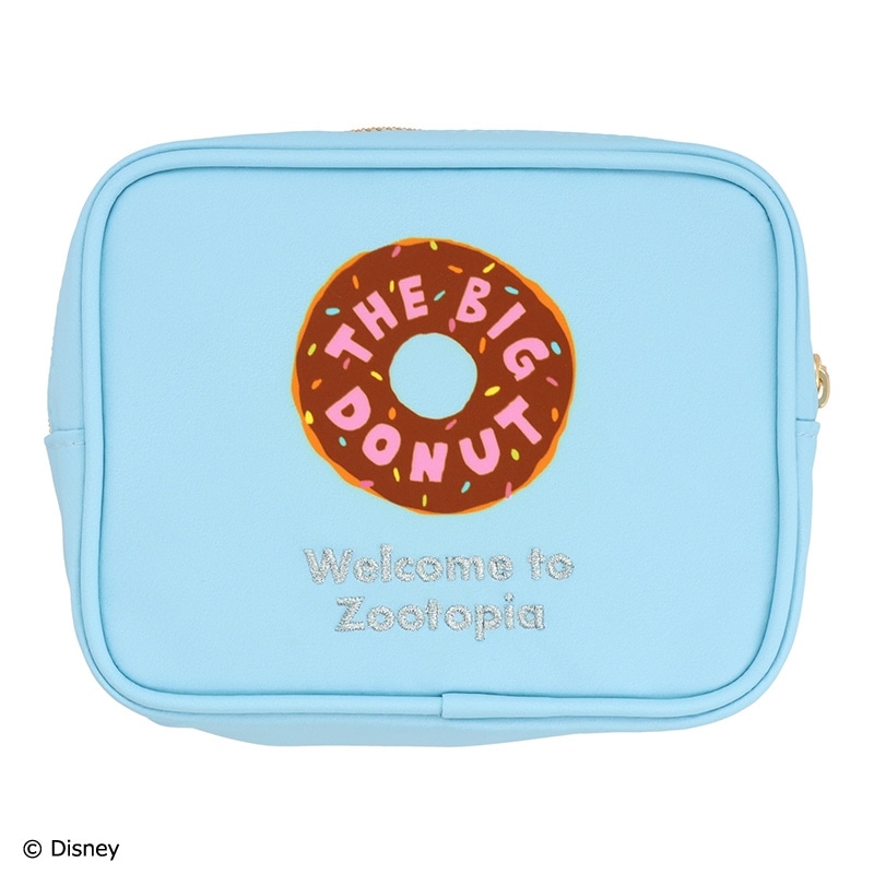 【Disney(ディズニー)】ズートピア/コスメポーチ(ブルー): 通常| プラザオンラインストア
