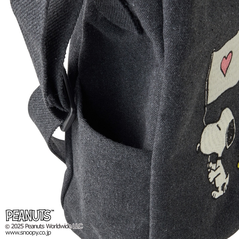 スヌーピー PEANUTS ROOTOTE ルートート 2WAYトートバッグ(グレー): 通常| プラザオンラインストア